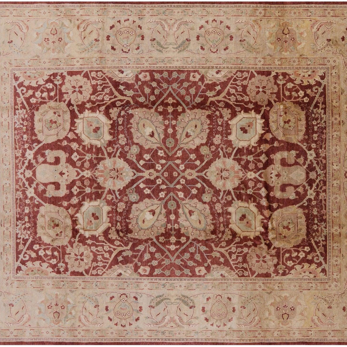 8' 2" X 10' 10" Handmade Peshawar Wool Rug – Manhattan Rugs