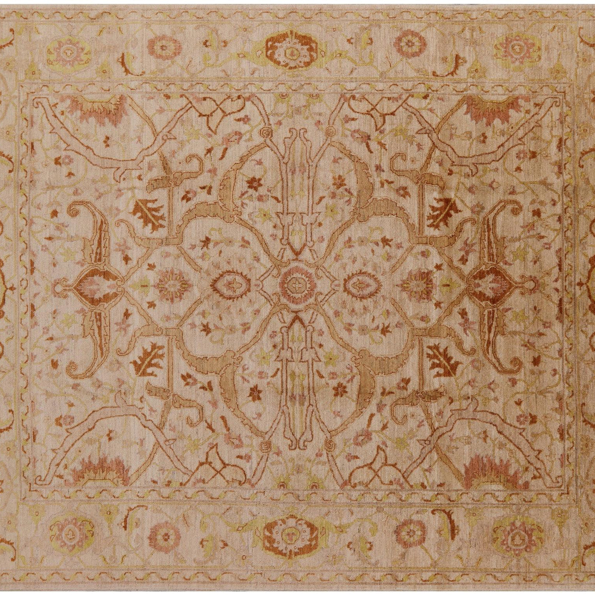 8' 1" X 9' 9" Peshawar Handmade Wool Rug – Manhattan Rugs