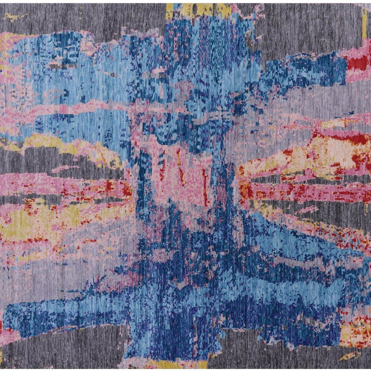 9' 1" X 11' 10" Hand Knotted Modern Abstract Wool Rug – Manhattan Rugs