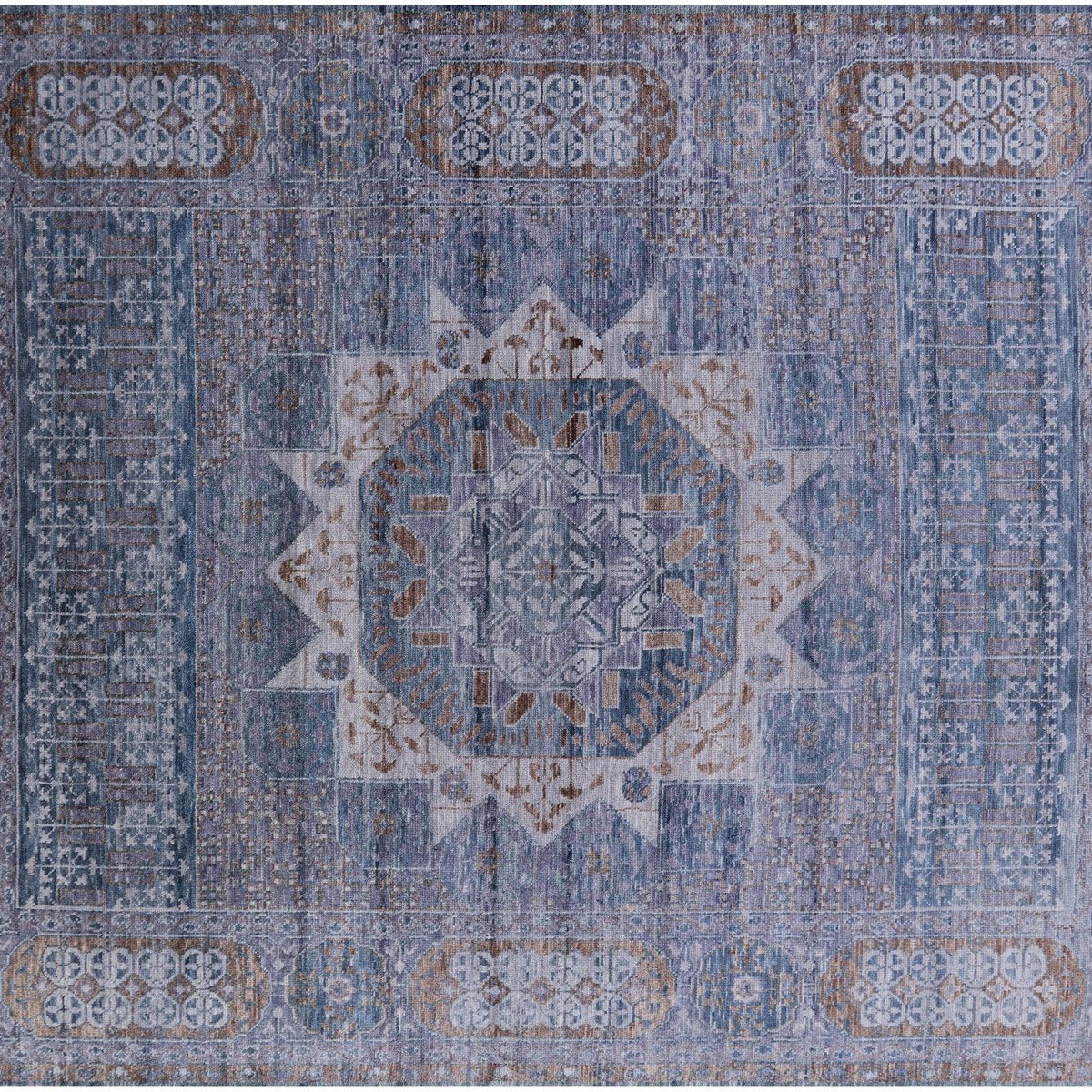Mamluk Handmade Wool Rug 9' 1" X 12' 1" – Manhattan Rugs