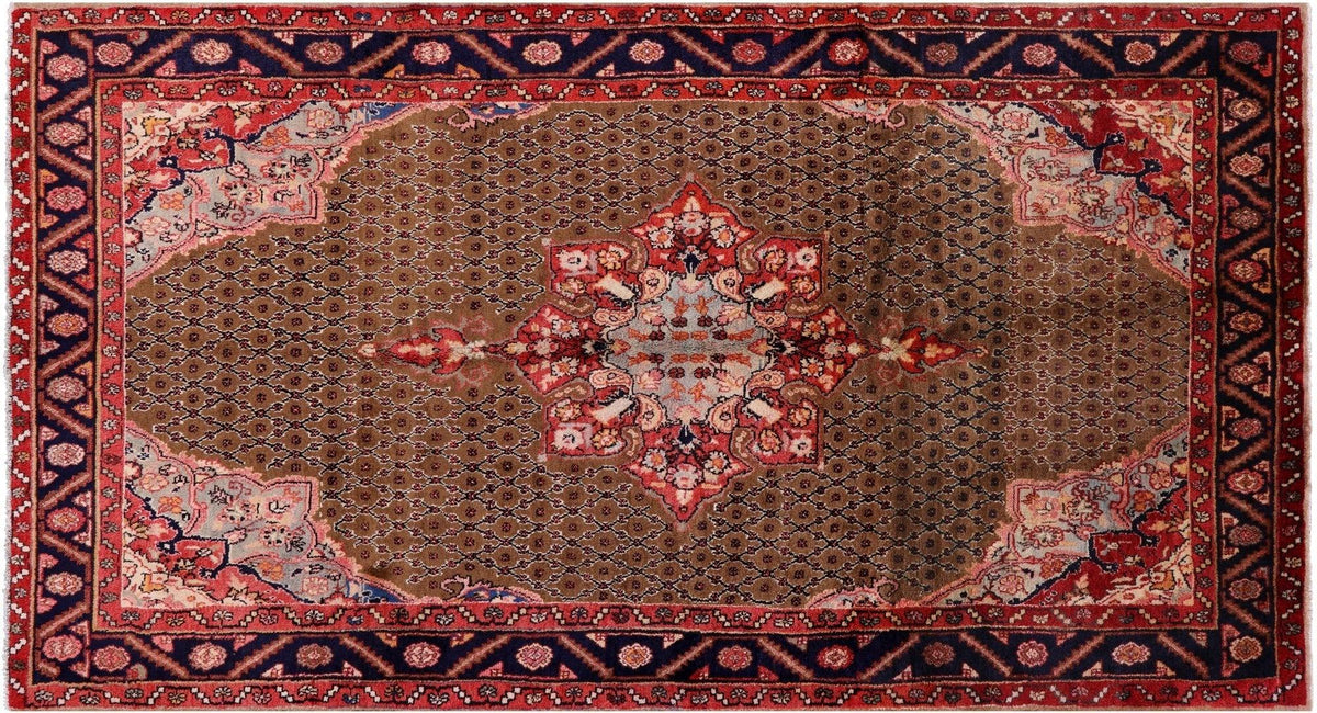 5' 3" X 9' 8" New Persian Hamadan Handmade Area Rug – Manhattan Rugs