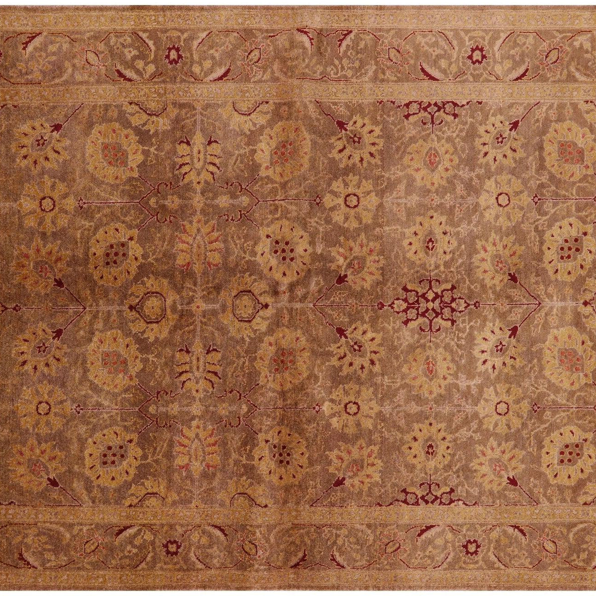 5' 10" X 9' 0" Peshawar Hand-Knotted Wool Rug – Manhattan Rugs
