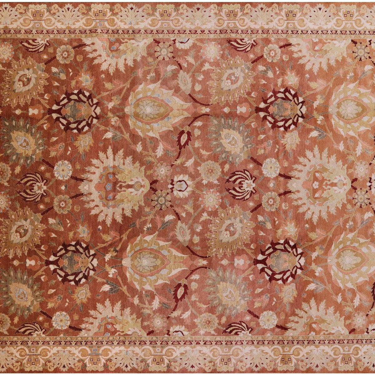 9' 2" X 11' 9" Hand-Knotted Peshawar Wool Rug – Manhattan Rugs
