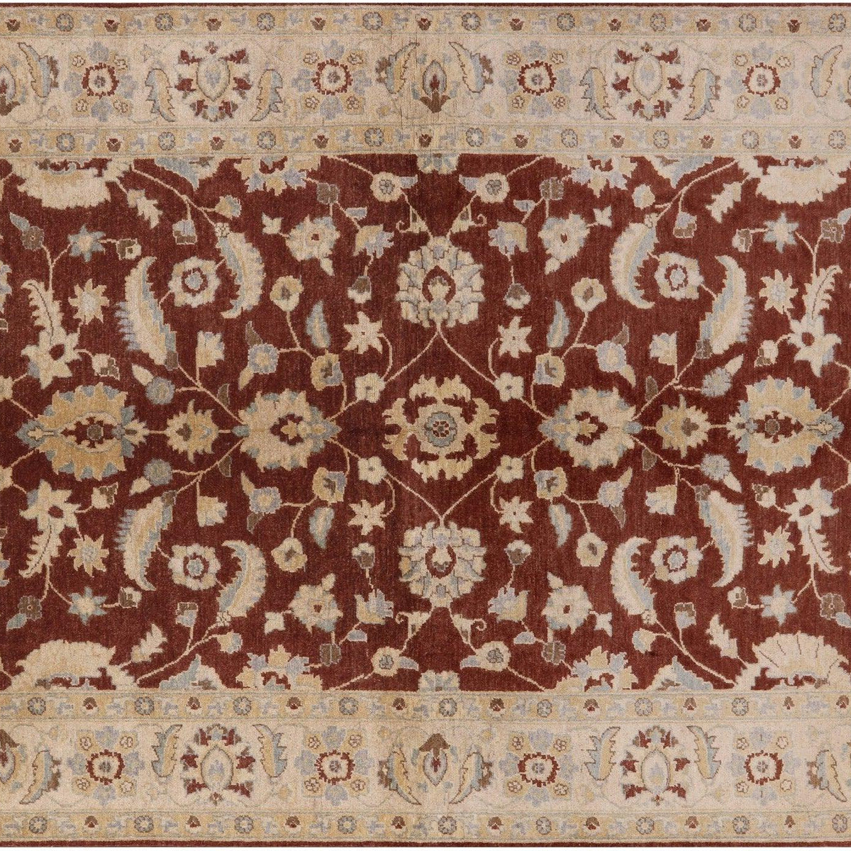 Peshawar Hand Knotted Wool Rug 6' 6" X 9' 2" – Manhattan Rugs
